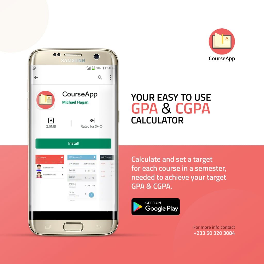 GitHub - MichaelHagan/courseApp: Cgpa calculator based on the 4.0 gpa ...