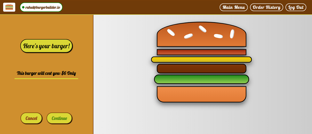 GitHub - niiischall/BuildYourBurger: This is a React application that ...