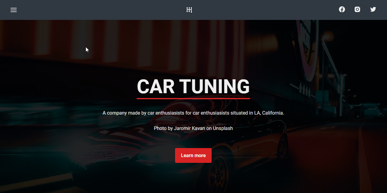 GitHub - choutkamartin/car-tuning: An HTML, CSS and JavaScript ...