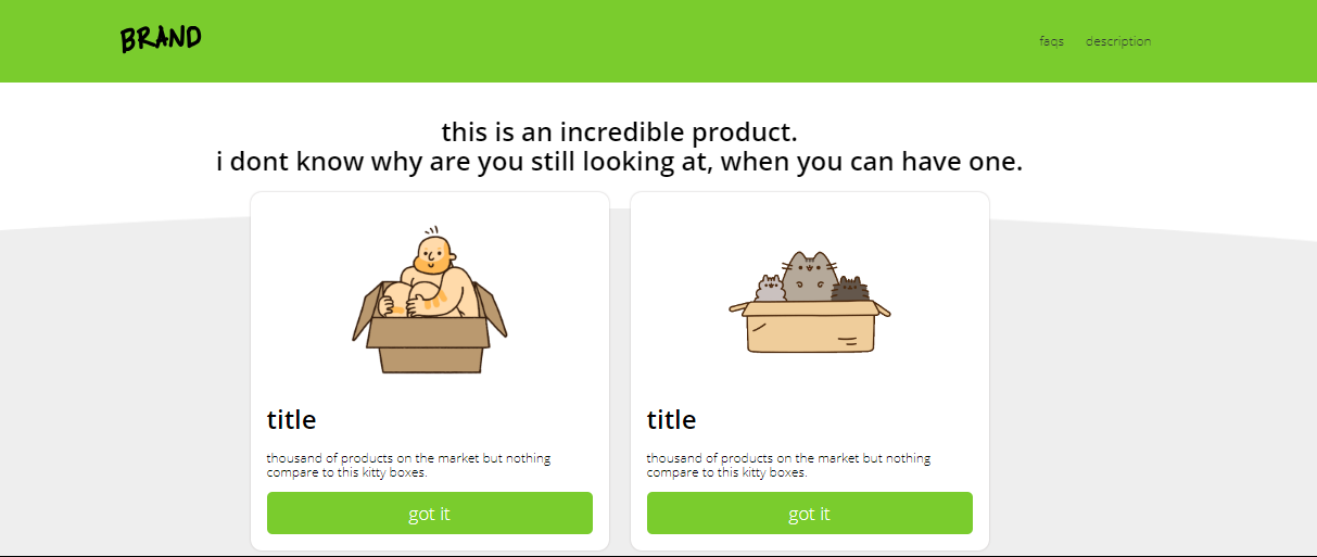 GitHub - alisequeira/brand: this is a practice of html and css. used a little bit of responsive ...