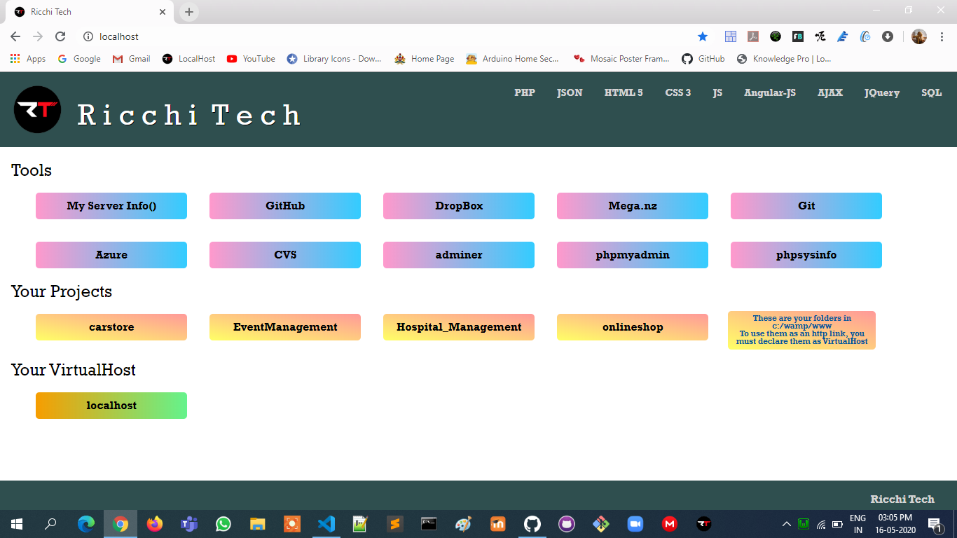 GitHub - Ricchitech/CustomLocalHost