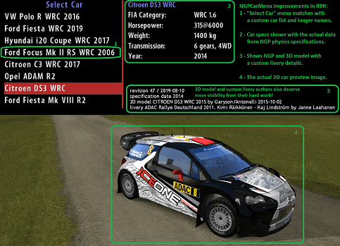GitHub - mika-n/NGPCarMenu: Custom "Select Car in-game menu" for ...
