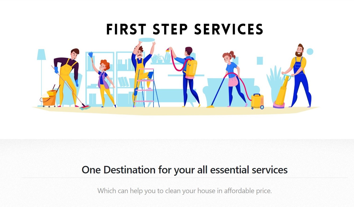 GitHub - 11fenil11/FirstStepCleaning: Website for cleaning service ...