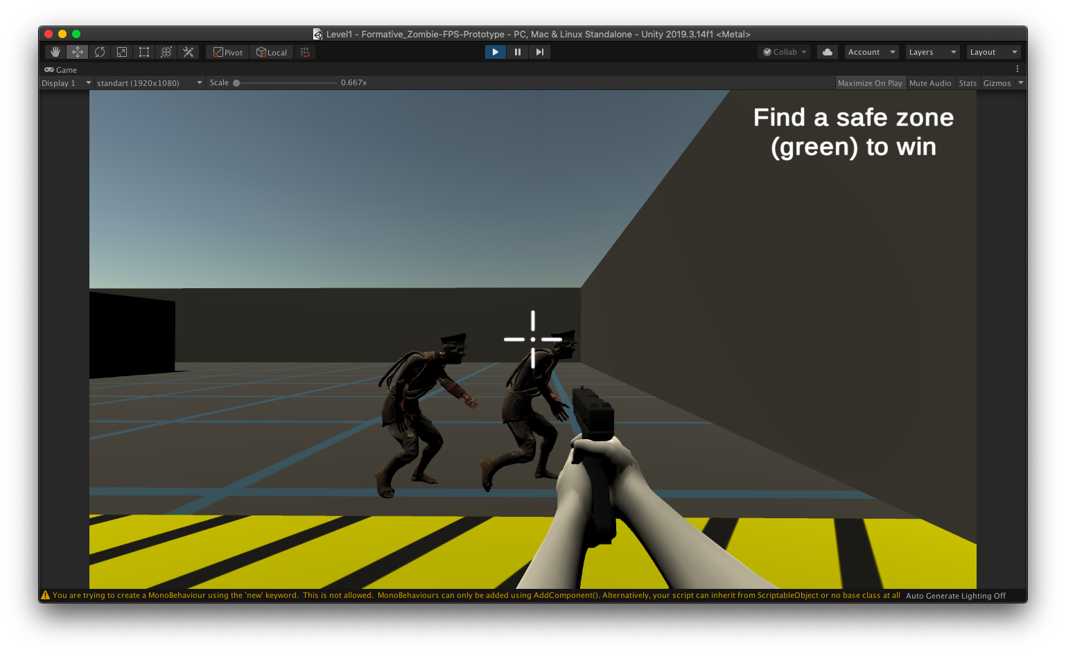 GitHub - kristian001831/AI_Zombie-Game-Unity: A AI project for a ...