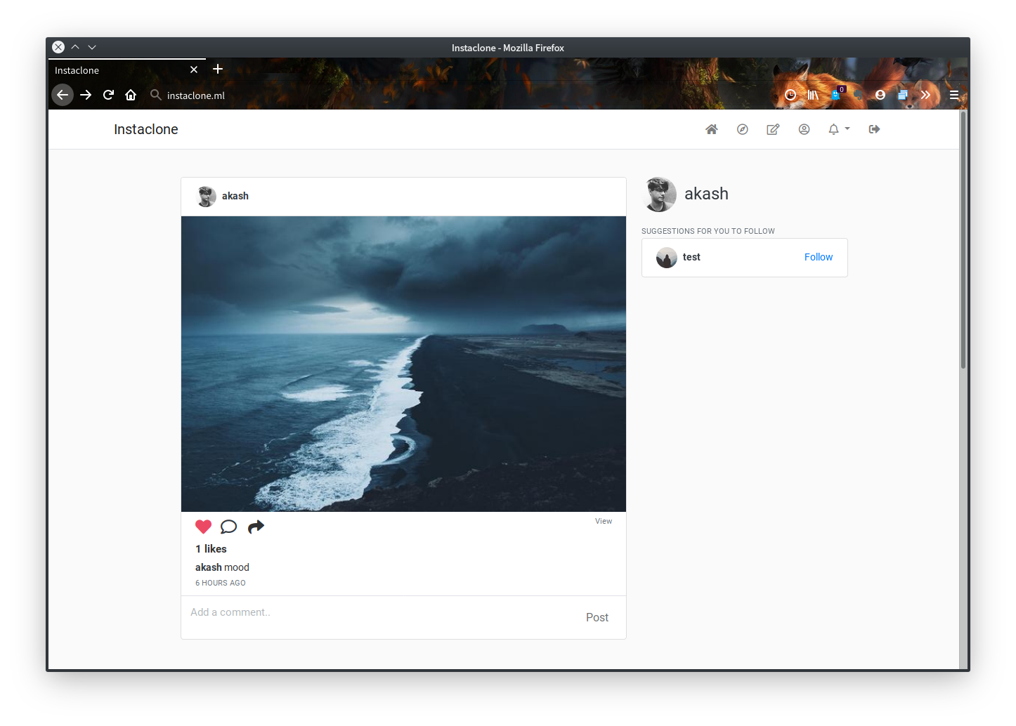 GitHub - horowest/ig_clone: An Instagram clone written in python with ...