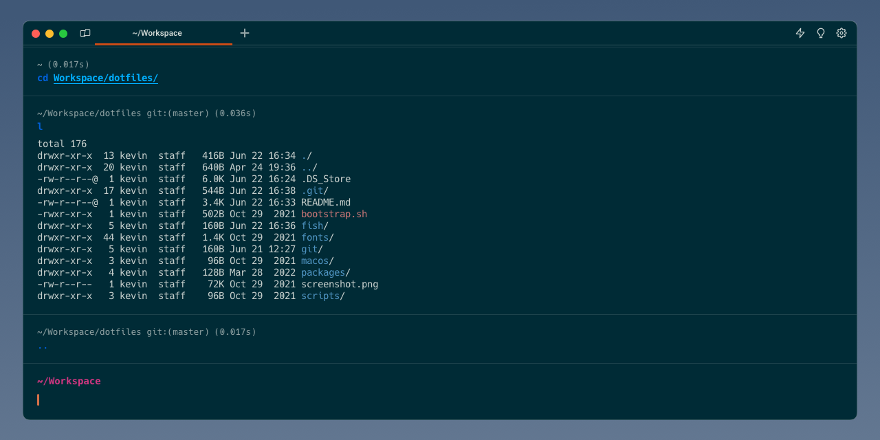 GitHub - kevinrenskers/dotfiles: My dotfiles and instructions on how to set up Mac OS X