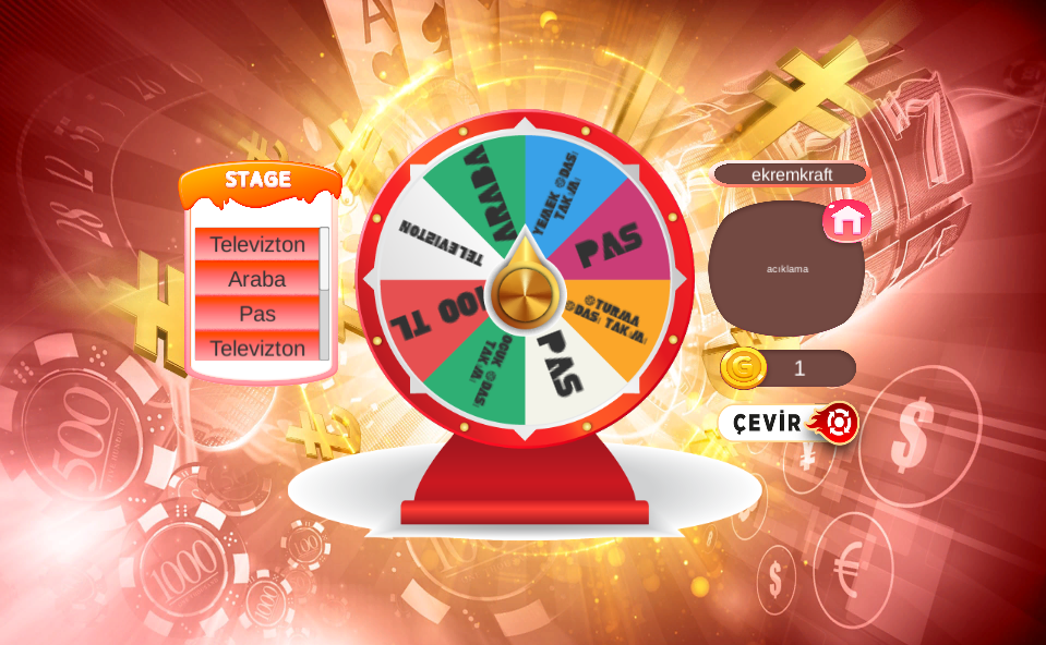 GitHub - ekremkraft/WheelOfFortune