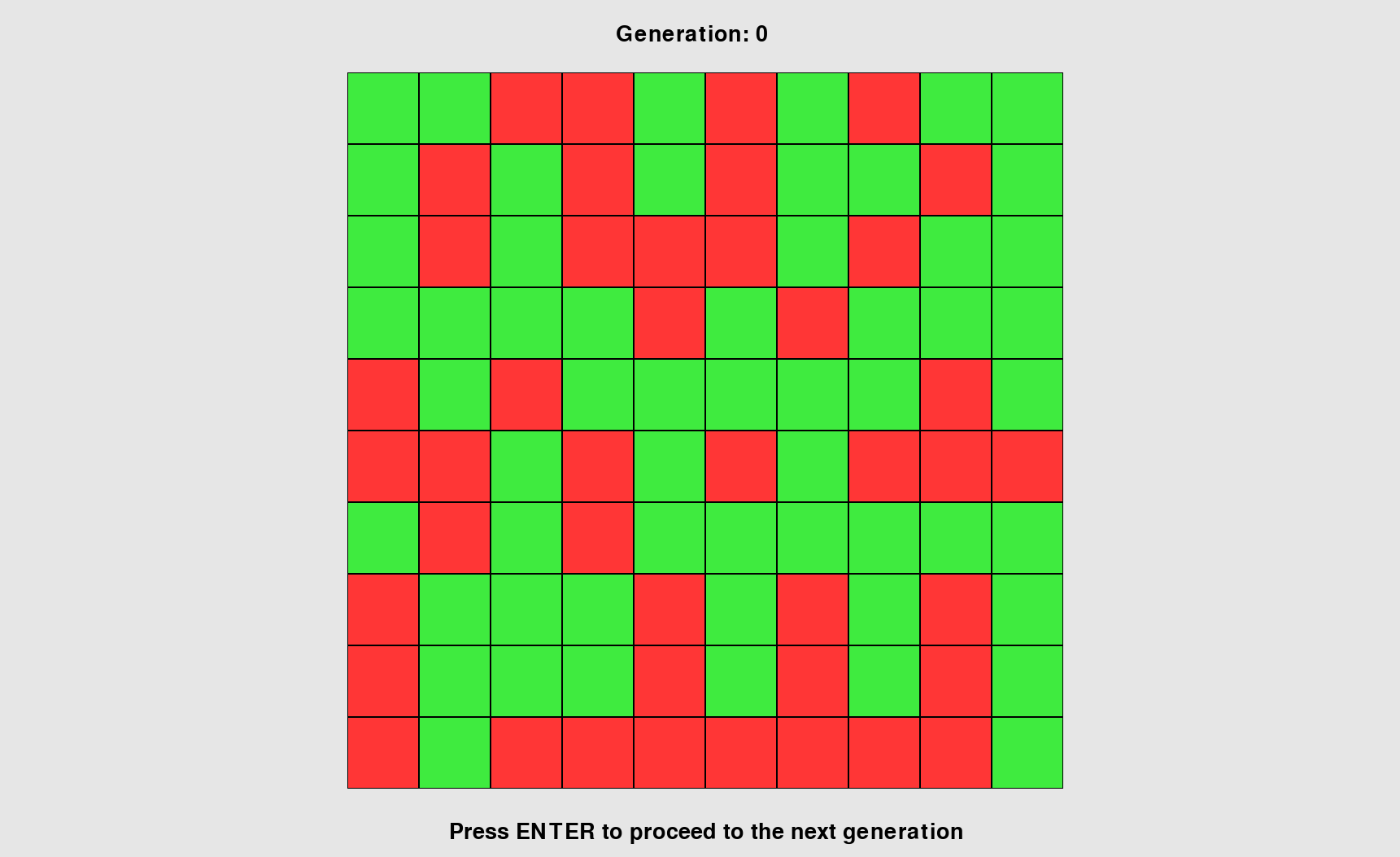 GitHub - xuchef/GameOfLife: Conway's Game of Life simulator created using pygame.