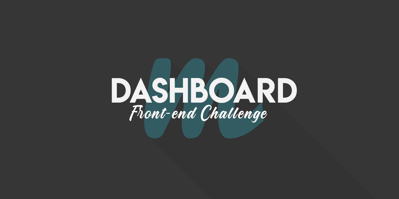 GitHub - mafda/dashboard: Front-end Challenge - Responsive single page ...