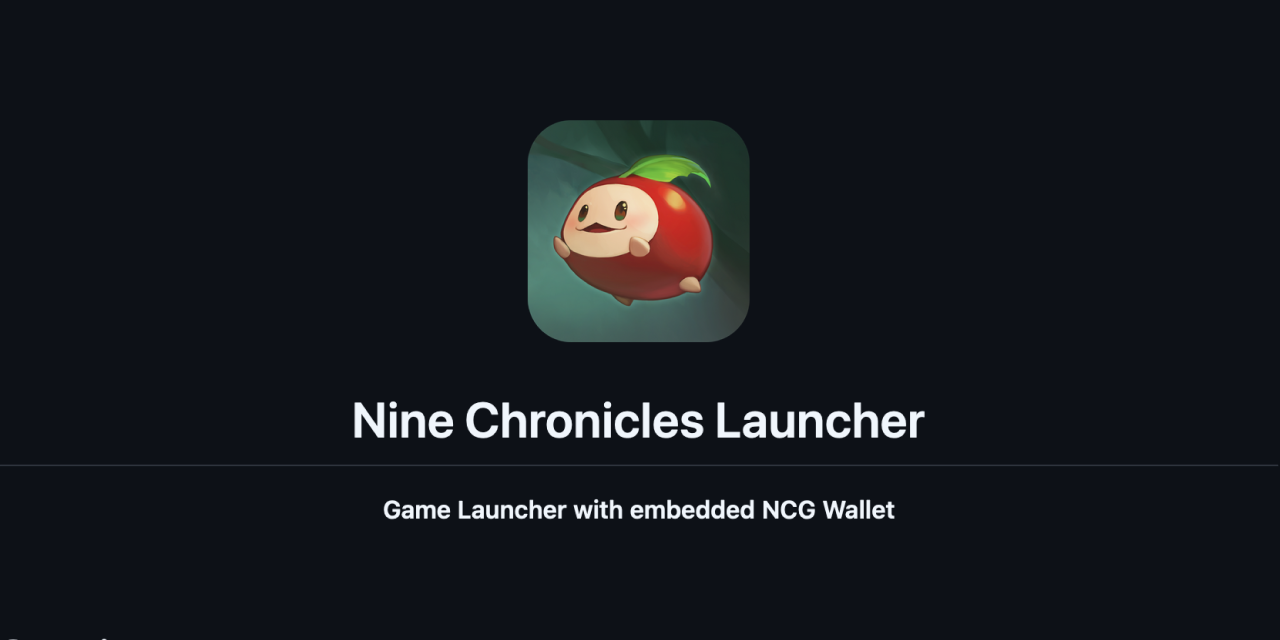 GitHub - planetarium/9c-launcher: Nine Chronicles Launcher