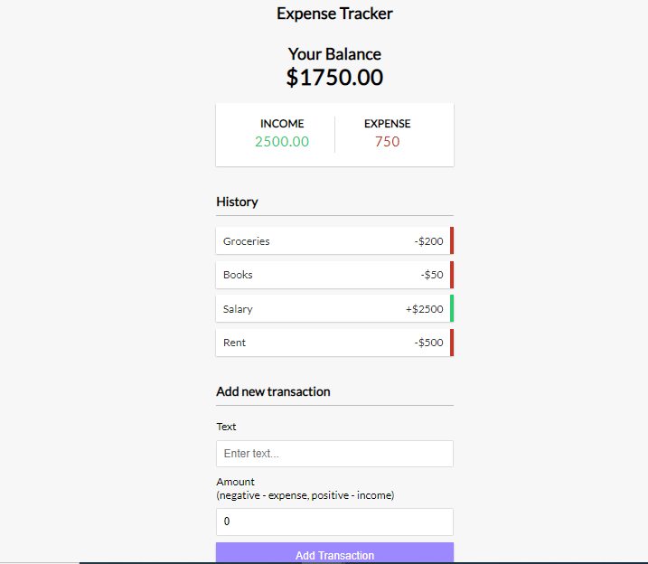 GitHub - viralharia/react-expense-tracker: A React application to keep track of the expenses.
