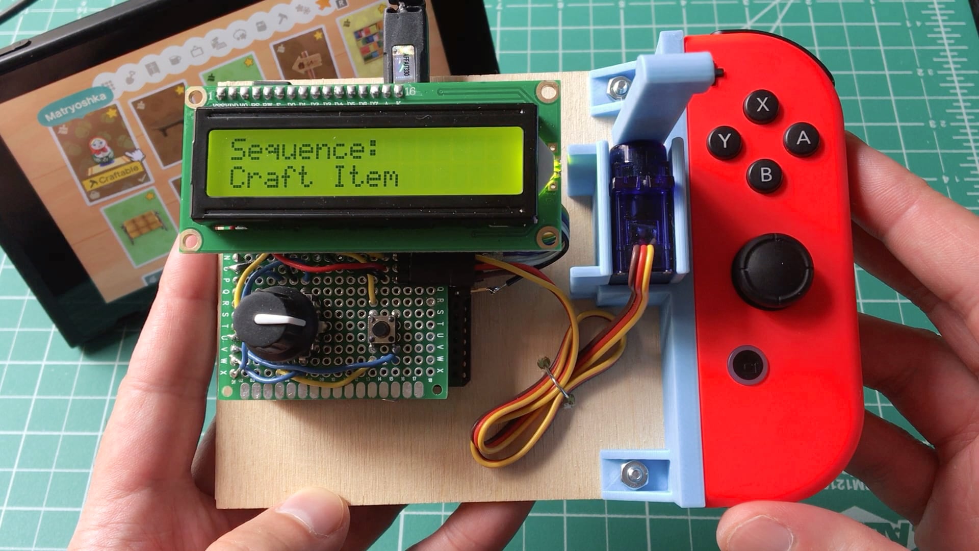 GitHub - rocktronica/buttonpusher: A 3D-printed, Joy-Con-button-pushing ...