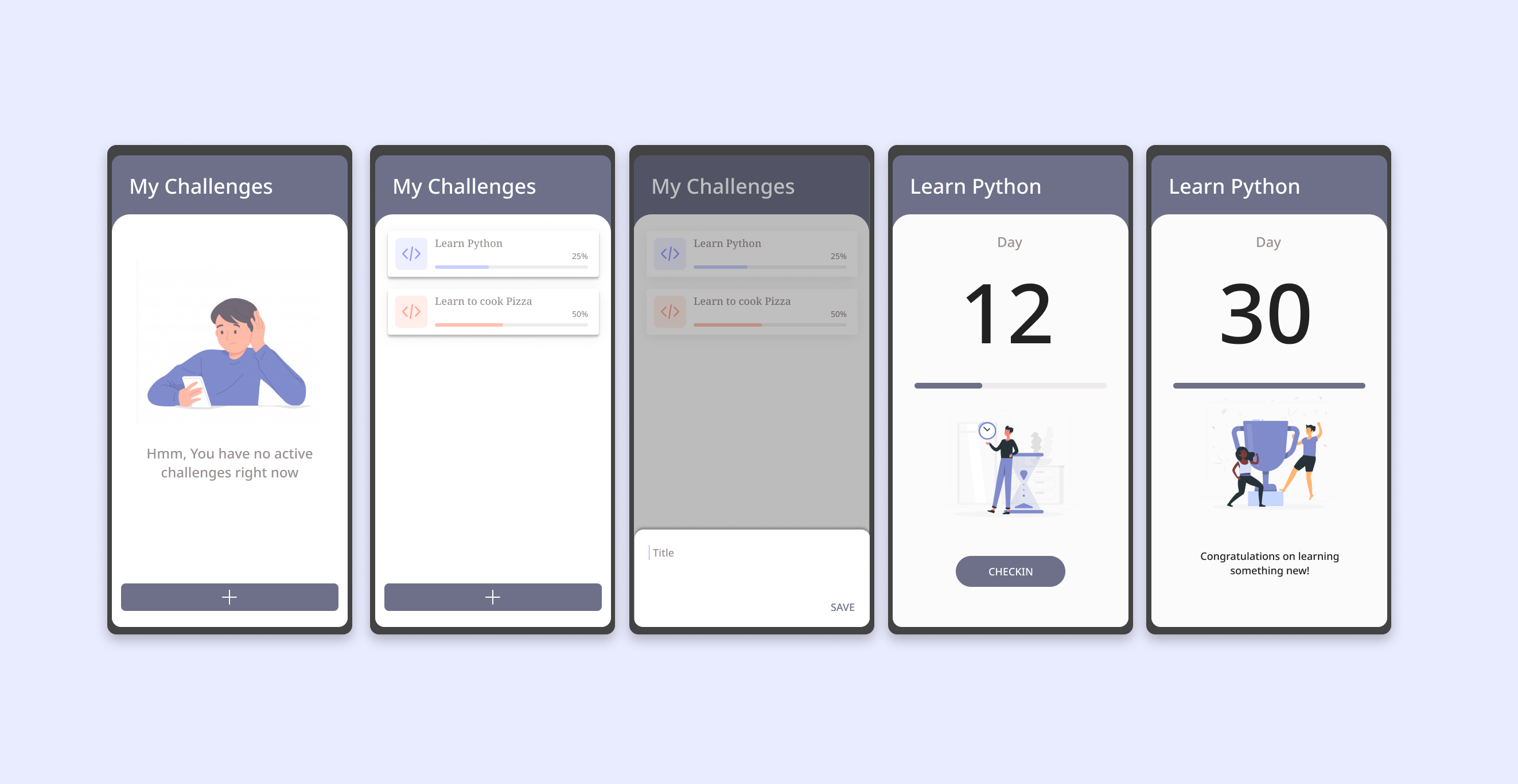 GitHub - AliAkberAakash/30_days_challenge: An android application to ...