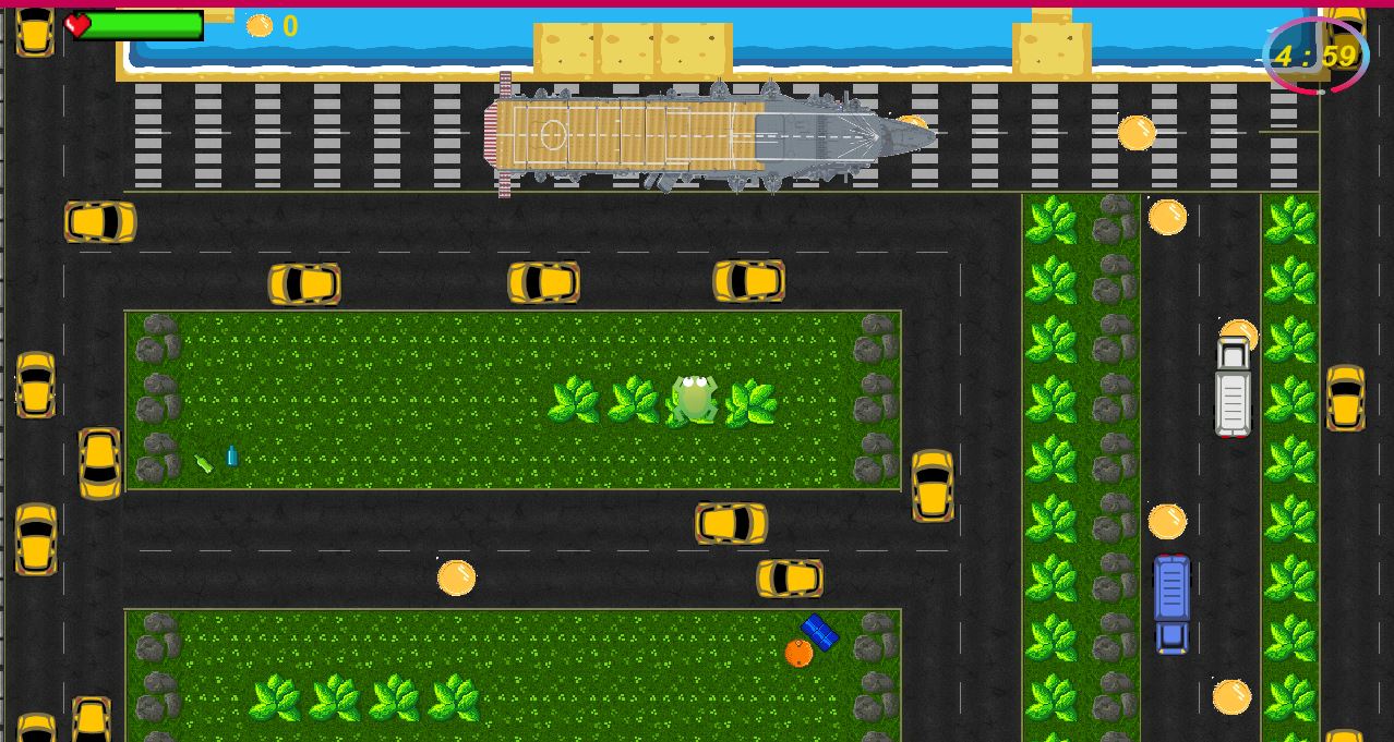 GitHub - yuvalgeva77/Crazy-Frogger: Unity game