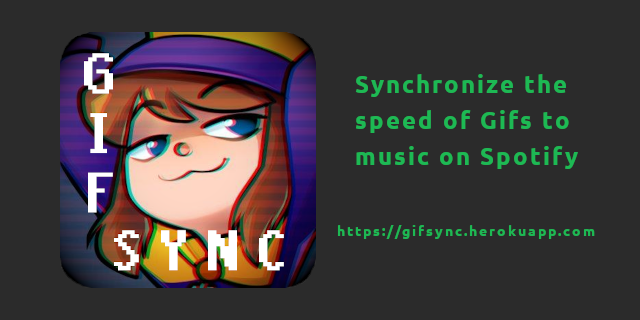 GitHub - Septem151/gifsync: Synchronize the speed of Gifs to music on ...