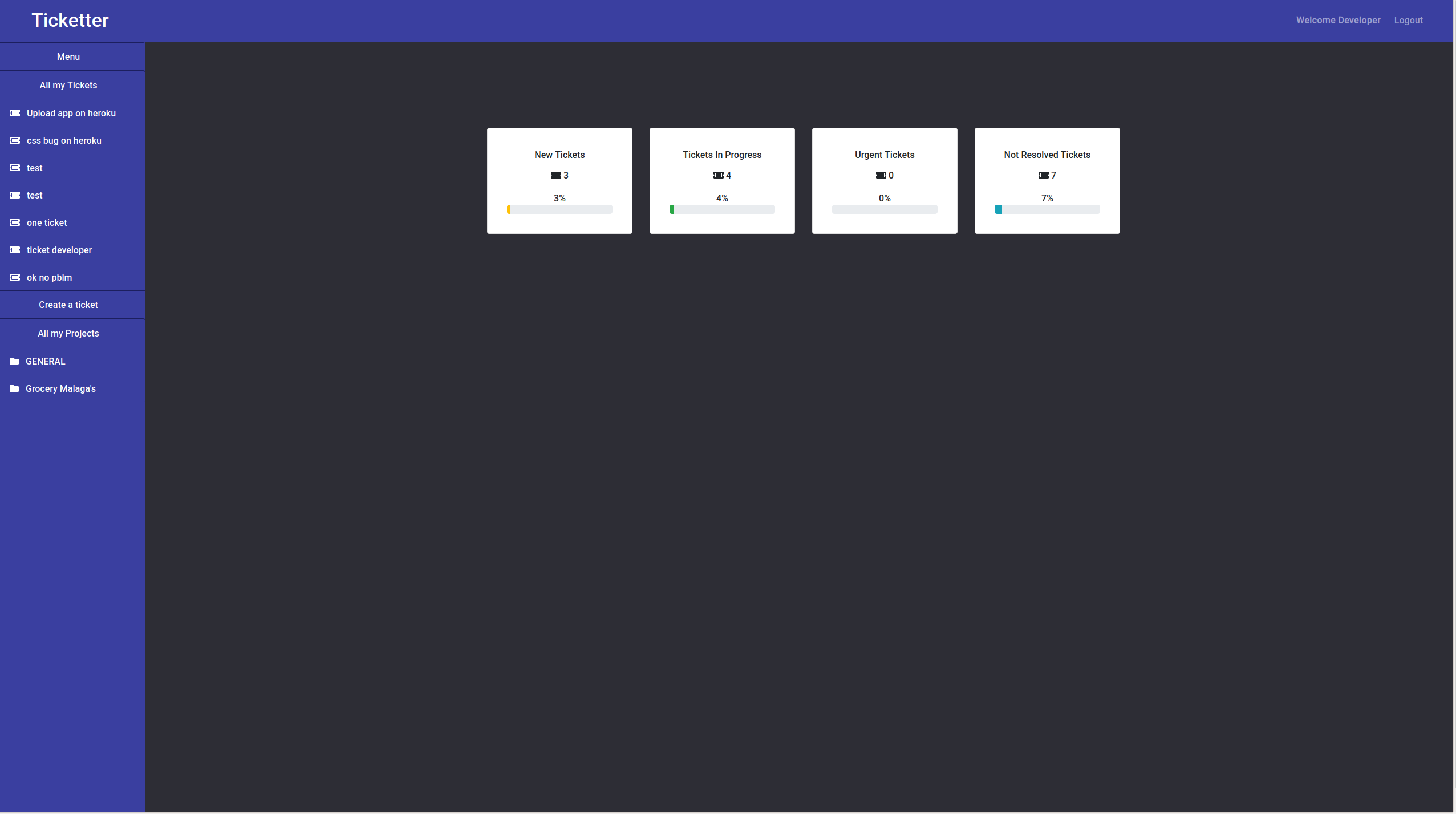 GitHub - pierrolabo/ticketter: A simple ticket management system with ...