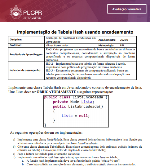 Github Abnermatheus Tabelahash Tabela Hash Trabalho Sistemas De