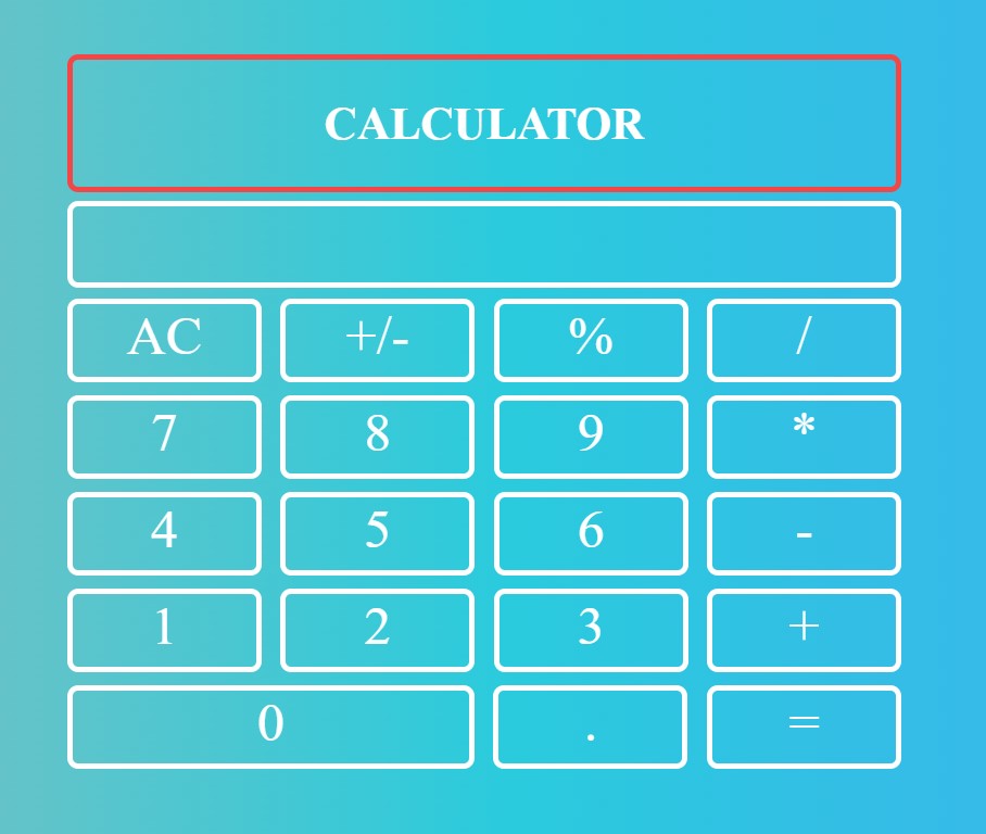 GitHub - CHANDANNICK/Calculator: Project on arithmatic calculator