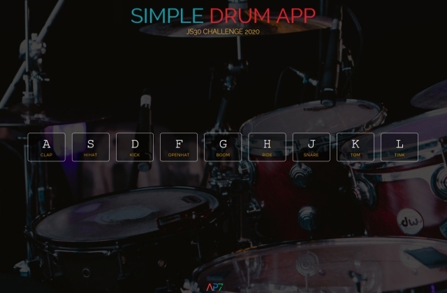 Github Antoniomtkdrum App Simple Drum App In Vannila Js 