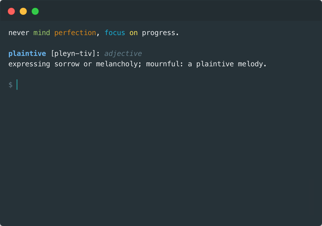 GitHub - tthn0/Vocab: Displays a new vocabulary word everyday in your terminal!