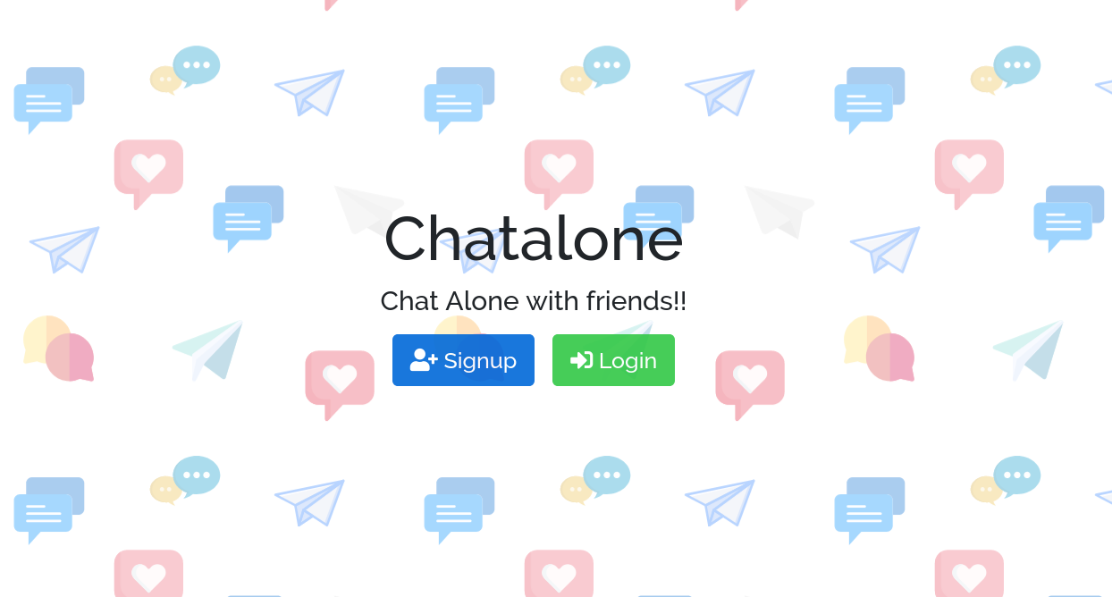 GitHub - deepanchal/chatalone: A realtime chat application built with ...