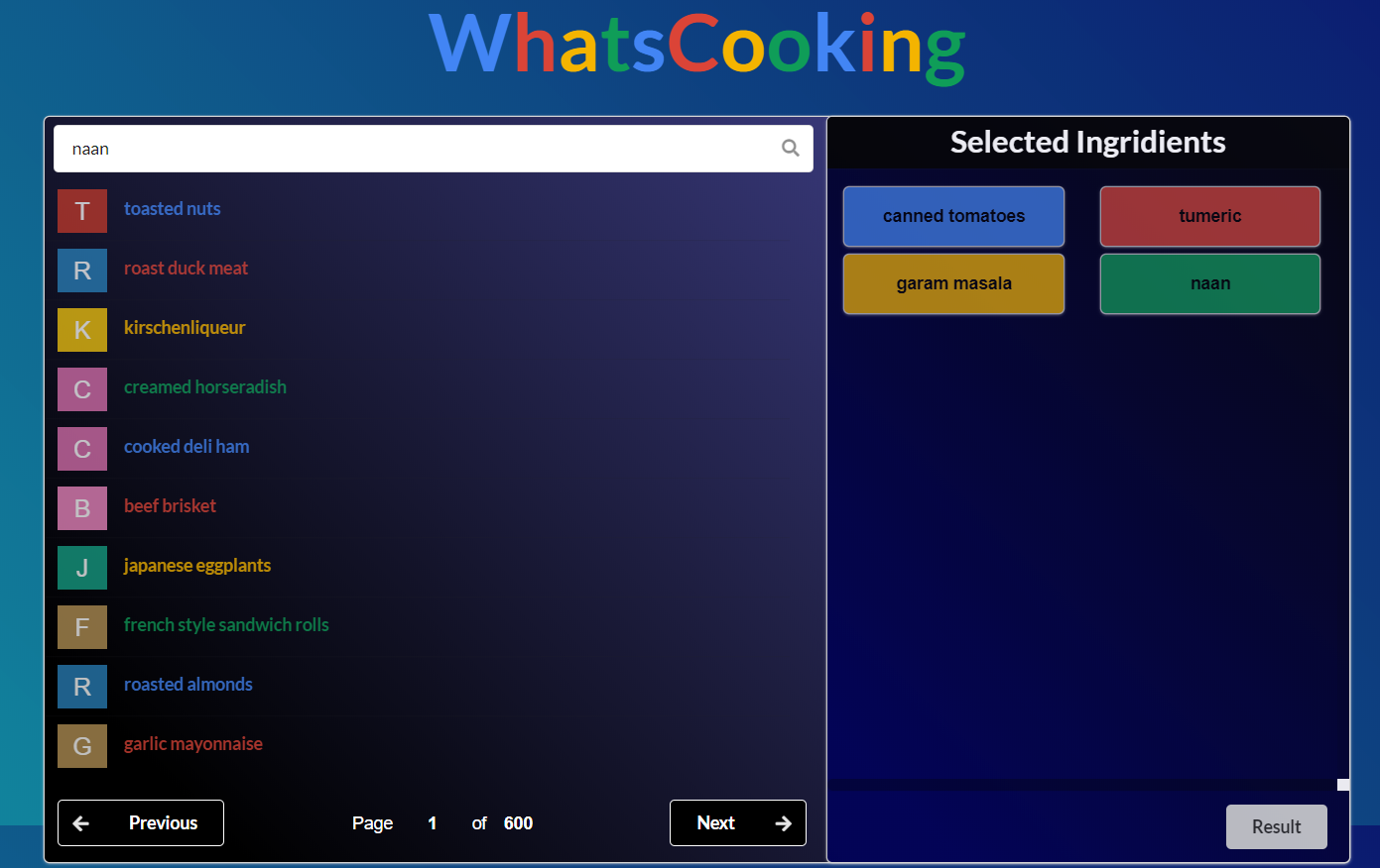 GitHub - hassan11196/IR-whats-cooking-WEB: Semester Project - Frontend ...