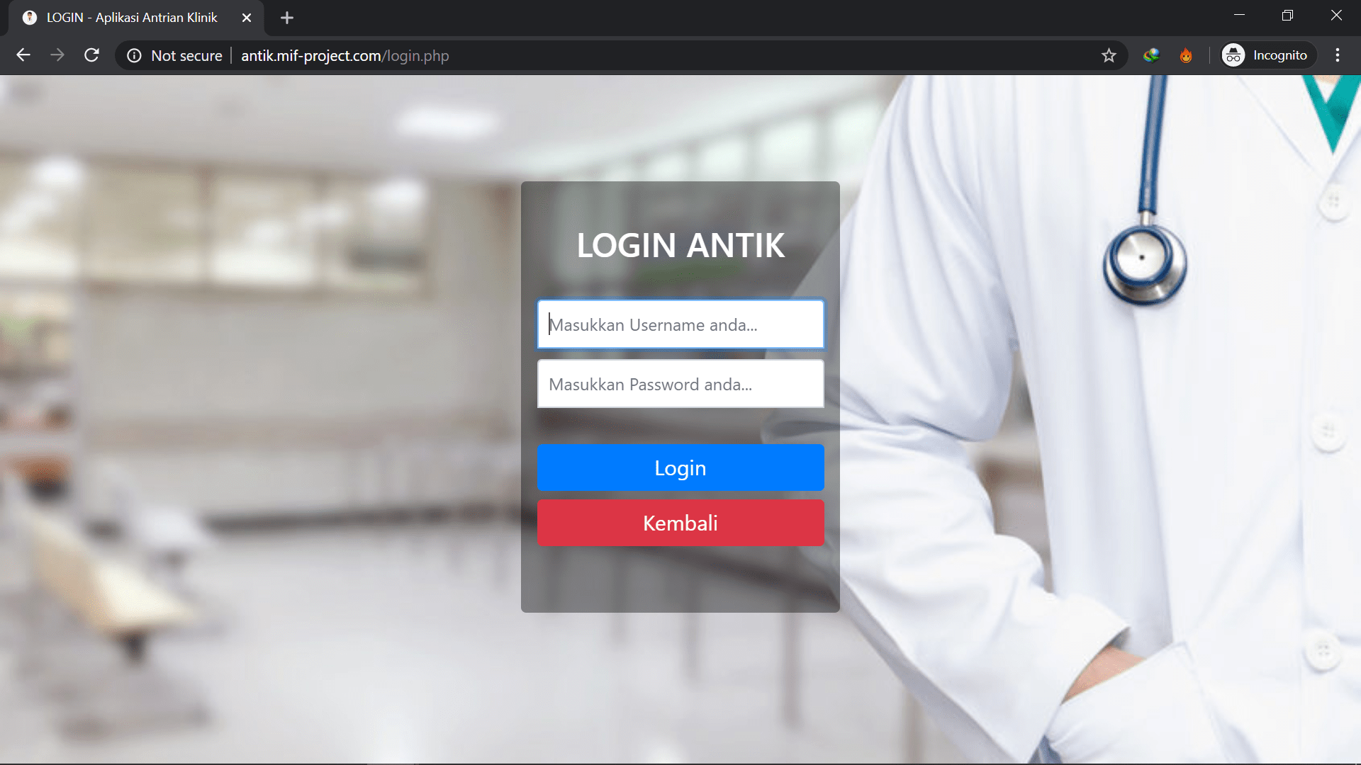 GitHub - iWARS/Web-Antik: Web Native Antrian Klinik