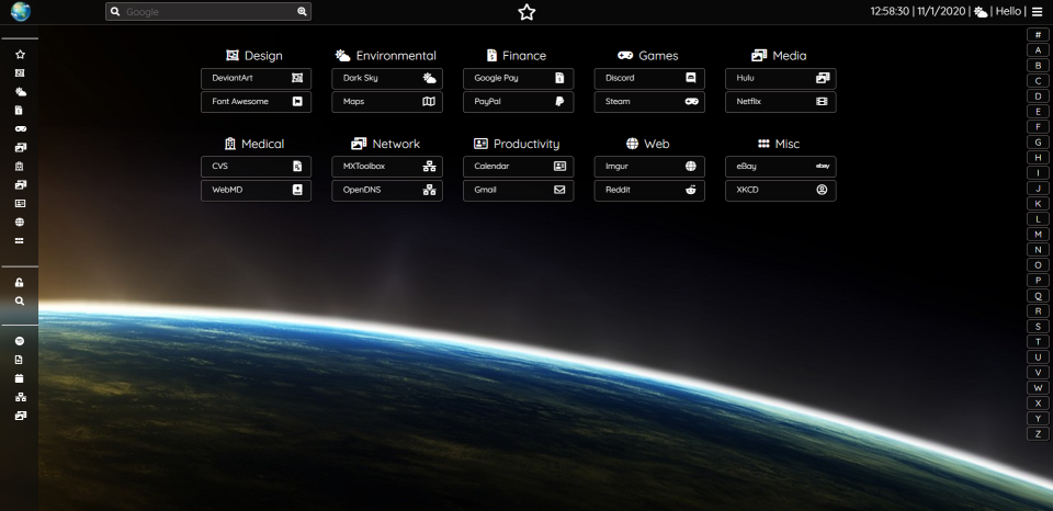 GitHub - kaleben0/The_Source: The Source - Customizable Startpage