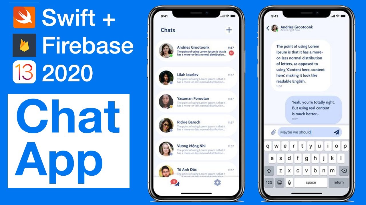 Github Afrazcodesswiftchatapp Realtime Firebase Chat App Written In Swift 5