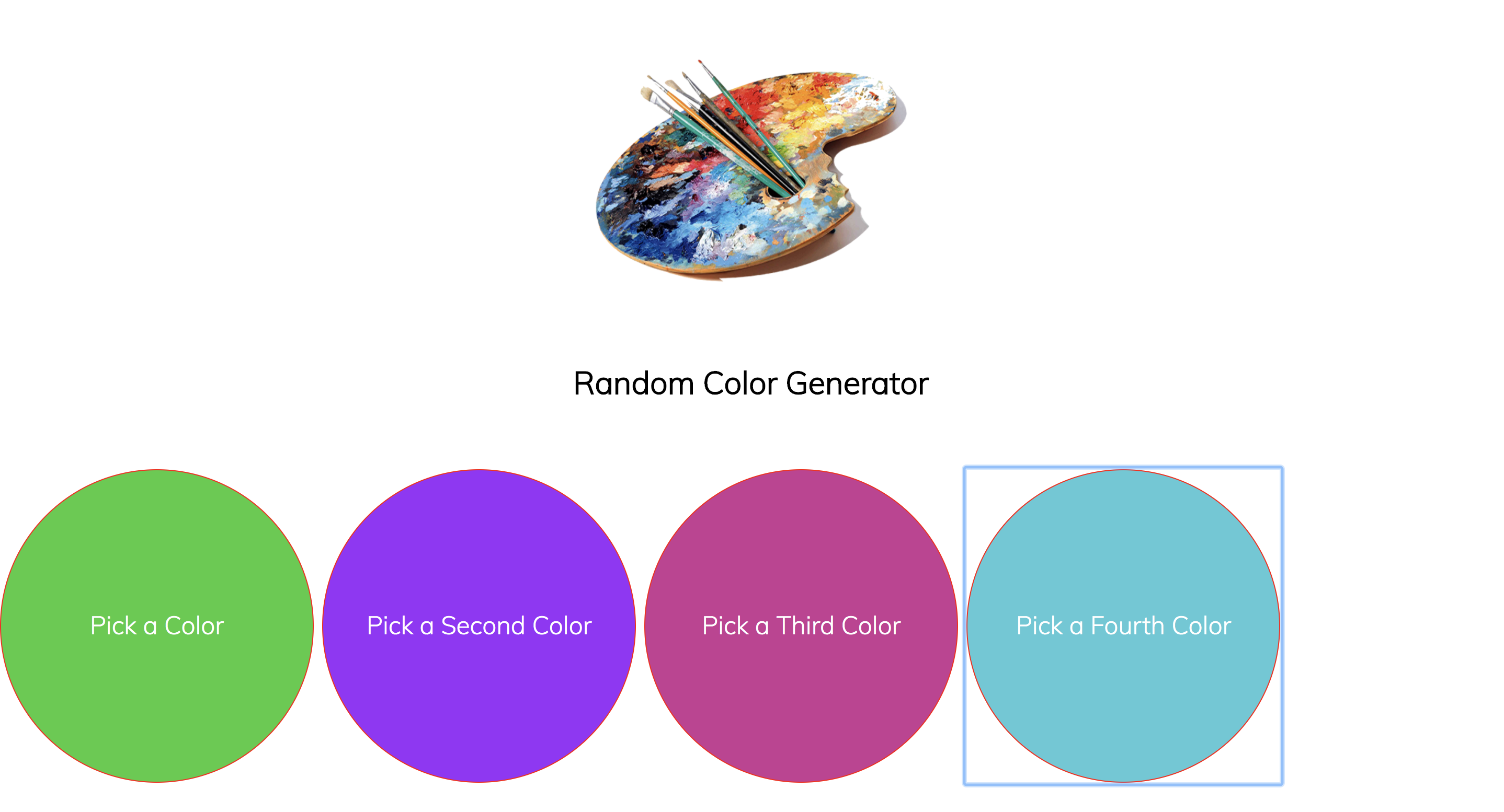 GitHub - tadea/colorPaletteGenerator