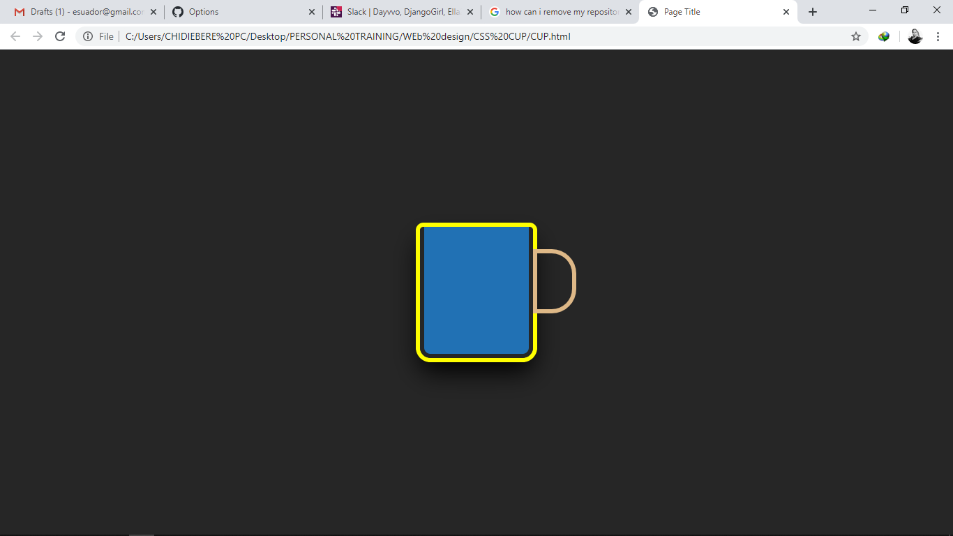 GitHub - esuaah/CSS-CUP: Cup made with css