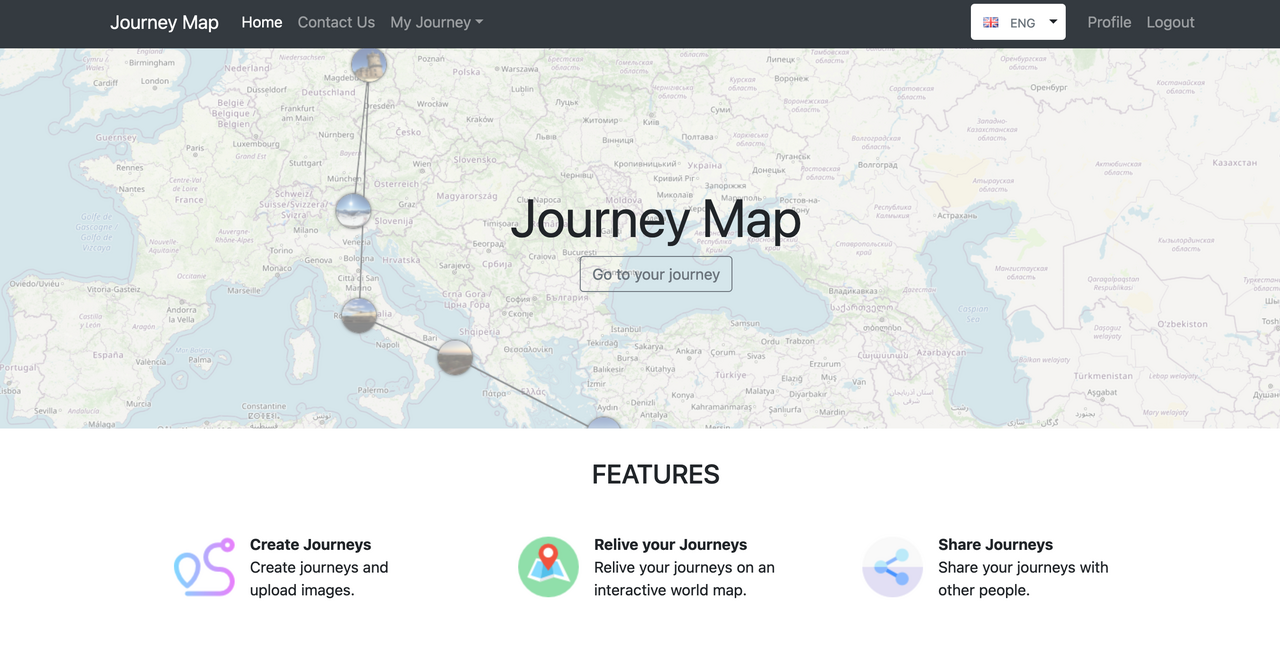 GitHub - enricoDec/JourneyMap: A Web Application that reads GPS ...