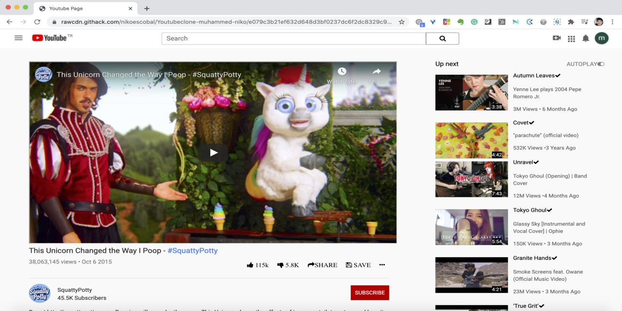 GitHub - nikoescobal/youtube-clone: YouTube Clone Project