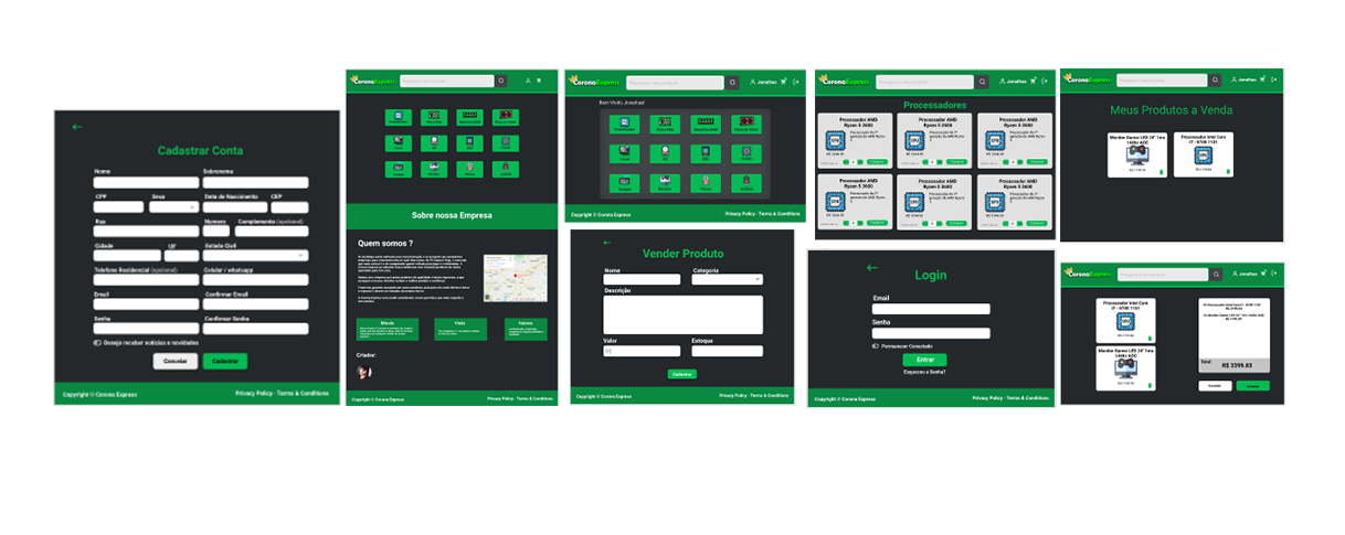 GitHub - JonathasLopes/CoronaExpress: Projeto semestral de ...