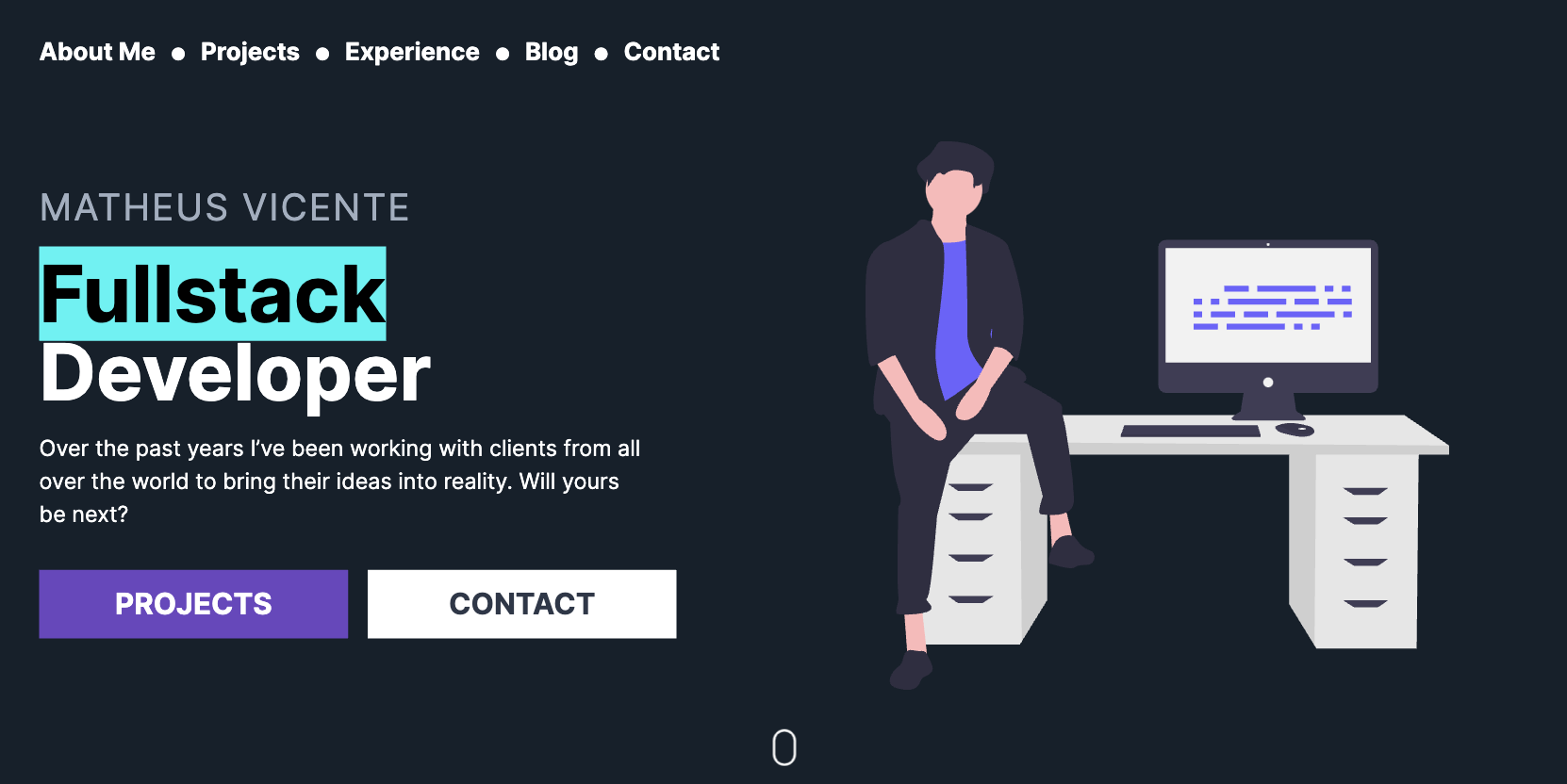 GitHub - chamatt/dev-portfolio: My personal website, blog and portfolio