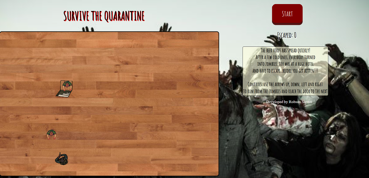 GitHub - RobsonPeSantos/Project-1-survive-game: My first game