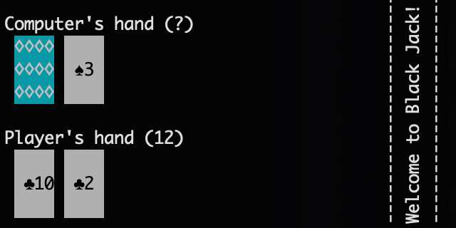 GitHub - JRVisuals/term-jack: A simple Black Jack game that runs in the ...