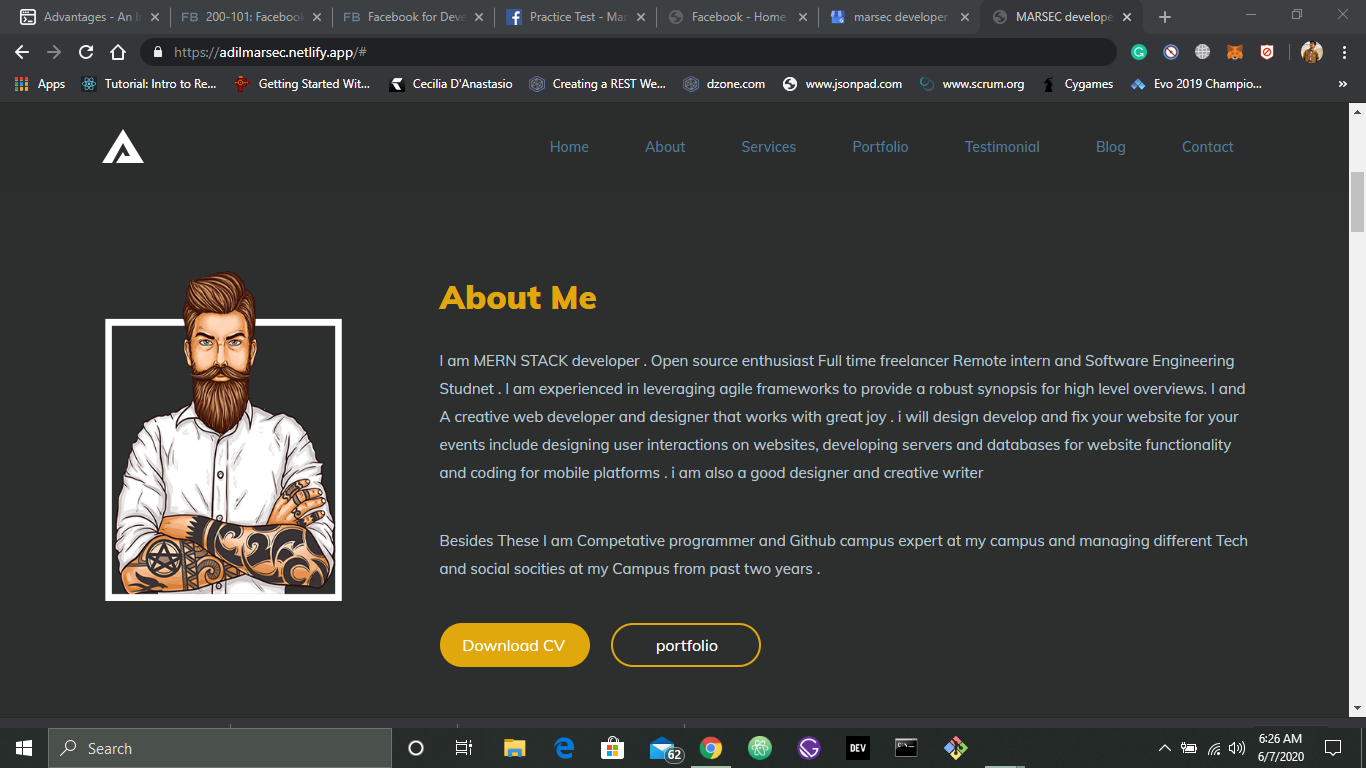 GitHub - ary-developers/muetfolio