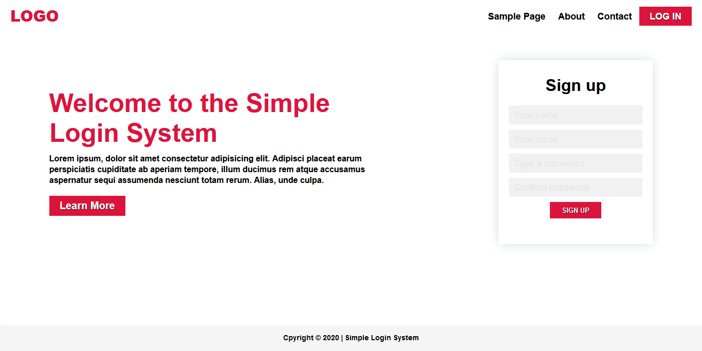 Github Adilrabidsimple Login System Procedural Mysqli A Pure Php And Mysql Based Signup And