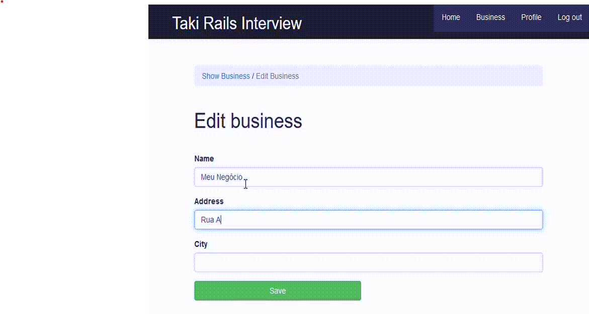 Github Vedrigoavaliacao Tshop Ruby On Rails Crud De User Business E Item Uma Aplicação 