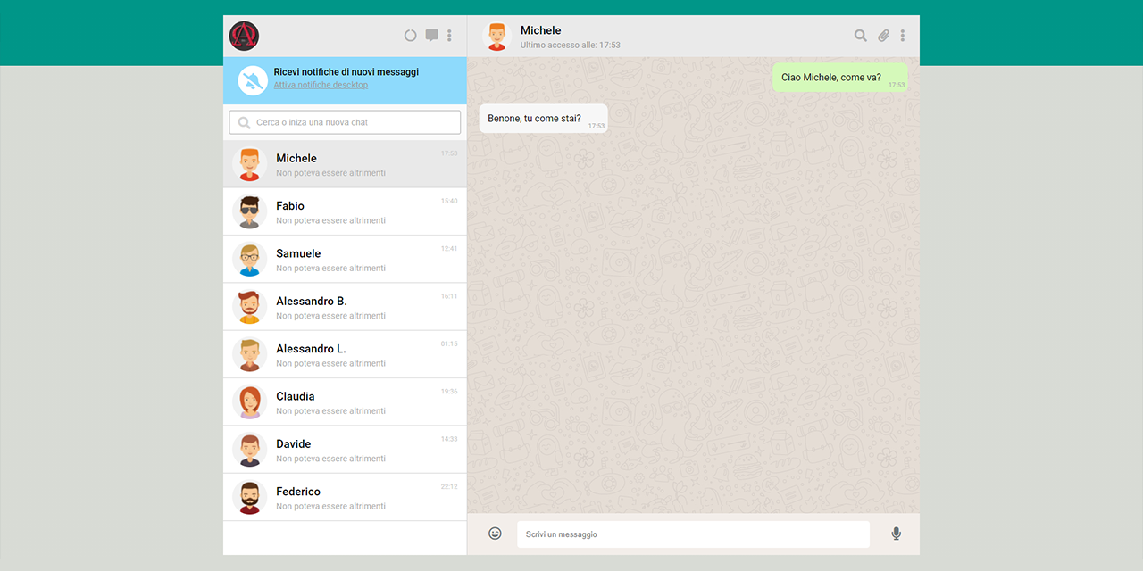 GitHub - alessandro-orlov/js-html-css-boolzap: Realizzazione di una webapp ispirata a Whatsapp ...