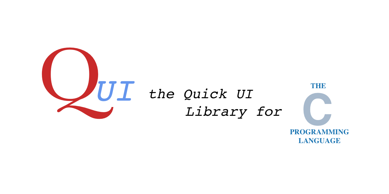 GitHub - eddieh/qui: Quick UI library for C · GitHub