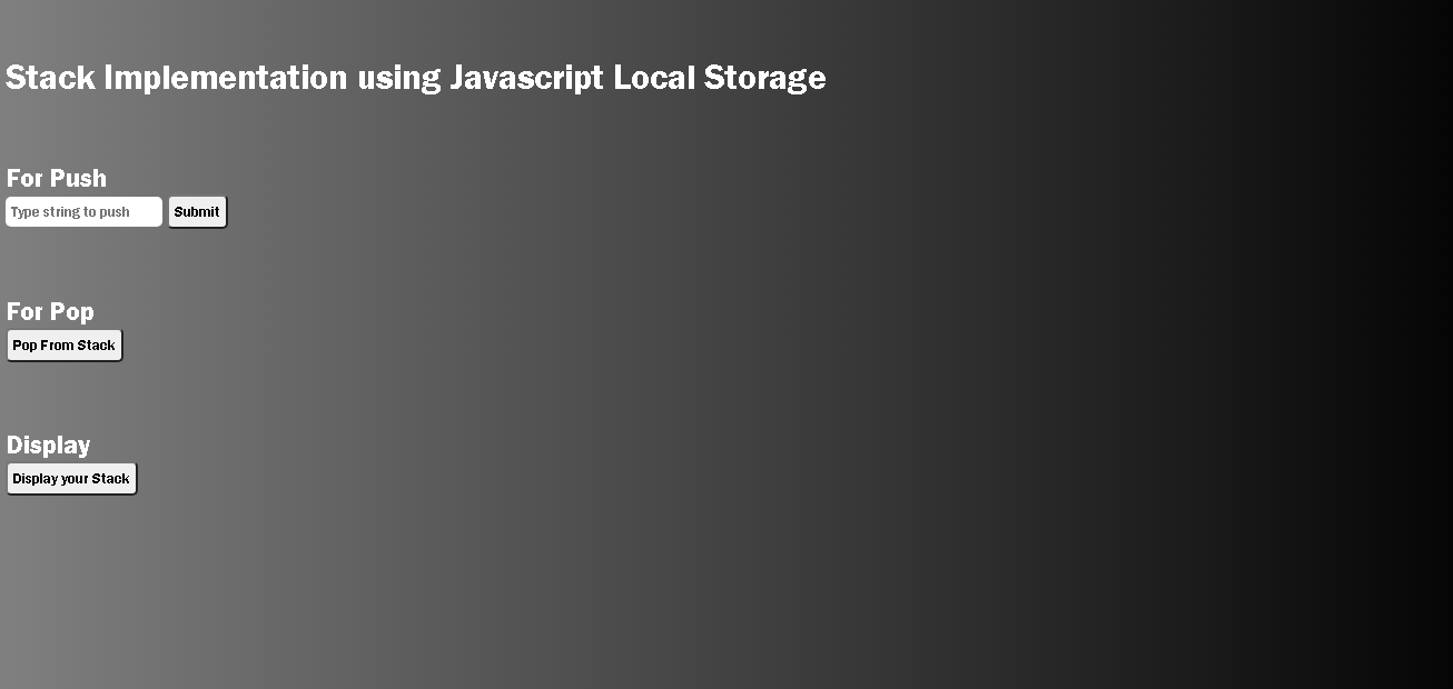 GitHub - kingmaker9841/stack-implementation: Stack Implementation using ...