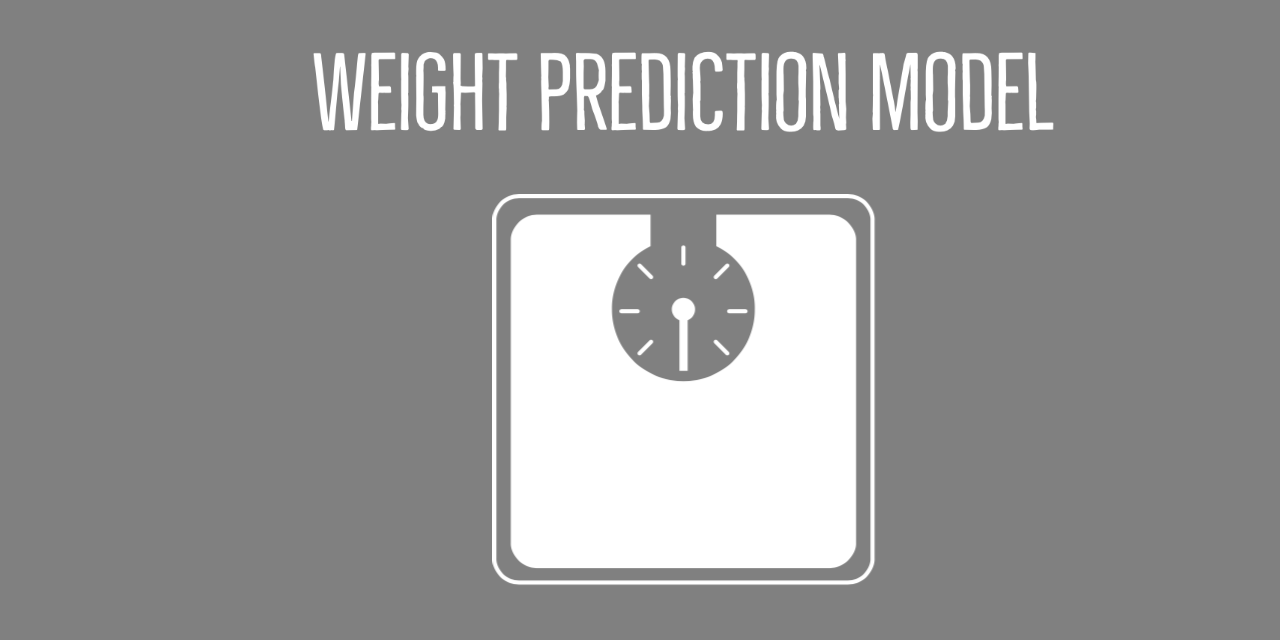 GitHub - jrasband-dev/Weight-Prediction: This is a prediction model ...