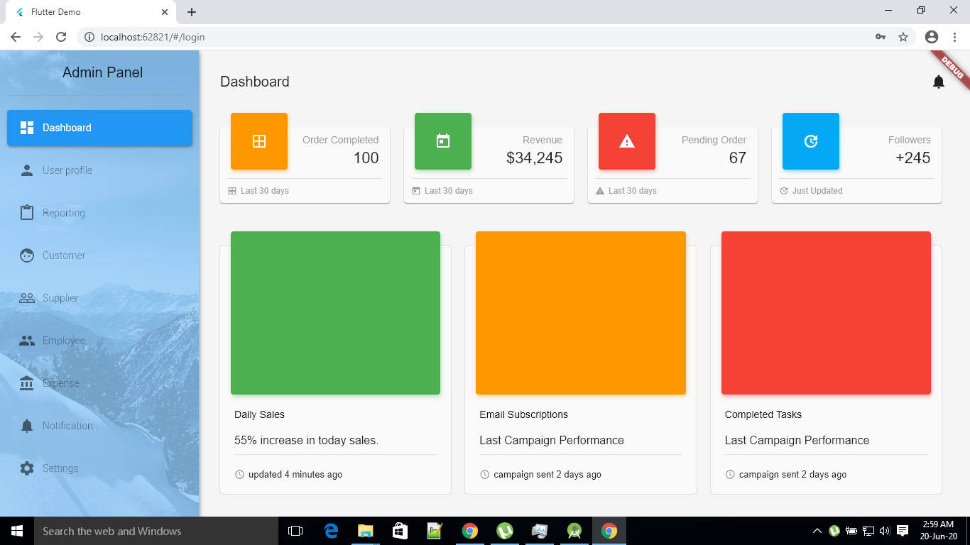 GitHub - amitopen/Flutter_Admin_Web_App: It's a admin web app that is ...