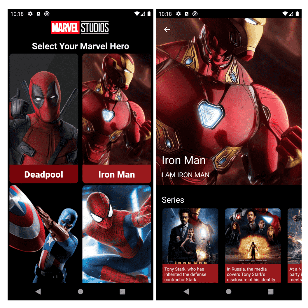 GitHub - semani2/MarvelEpoxy: A sample Marvel heroes application based on MVVM (ViewModel ...