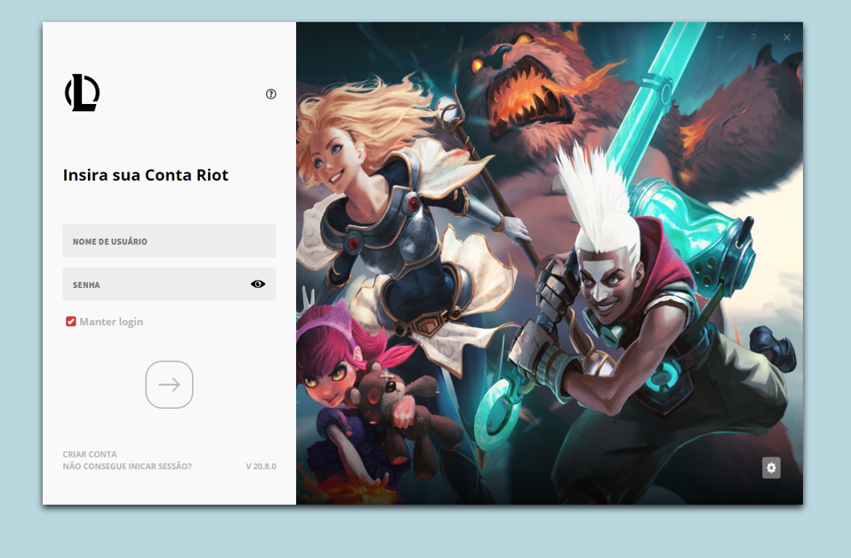 GitHub - leandrobizzinotto/Riot-Web-Client: Project created for ...
