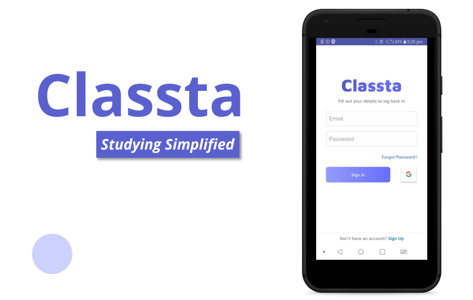 GitHub - jiak1/Classta: Classta is a mobile Android app designed to connect High School students ...