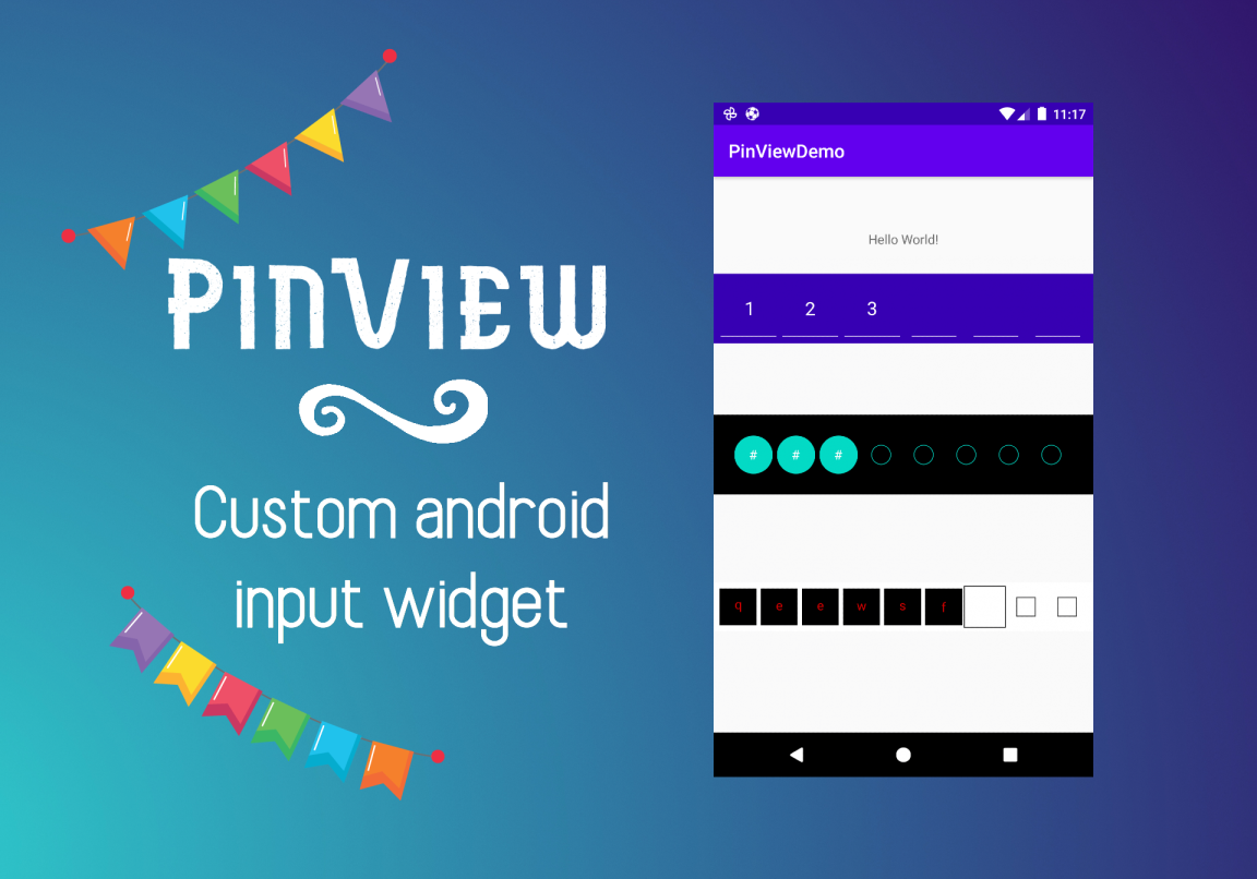 GitHub - hafs-r/PinView: PinView - A custom UI control for android in ...