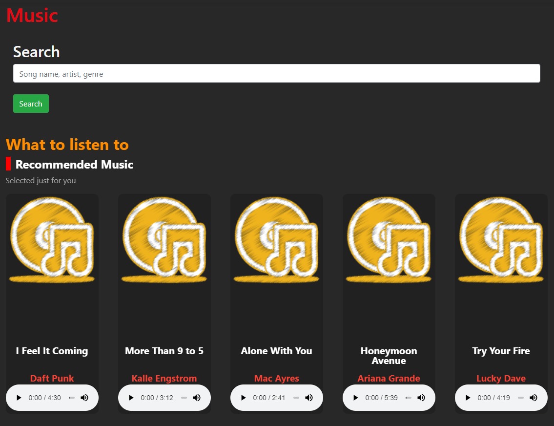 GitHub - onahp/clam-music-upload-library: A Simple home-like music ...